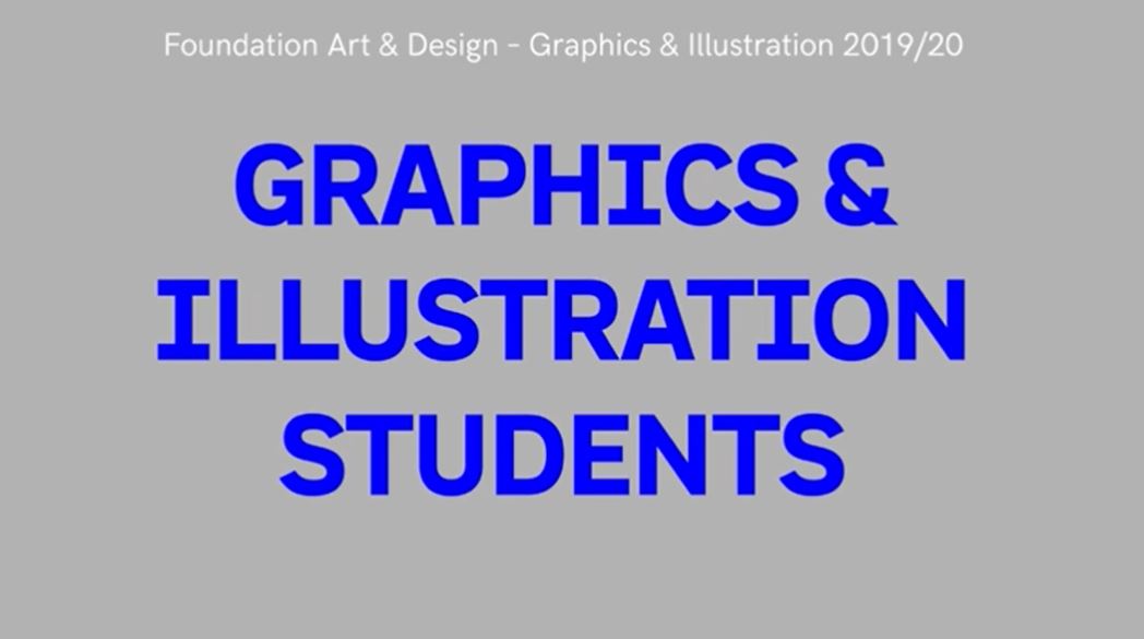 Foundation - Graphic Design & Illustration Pathway - In Progress 2020 ...